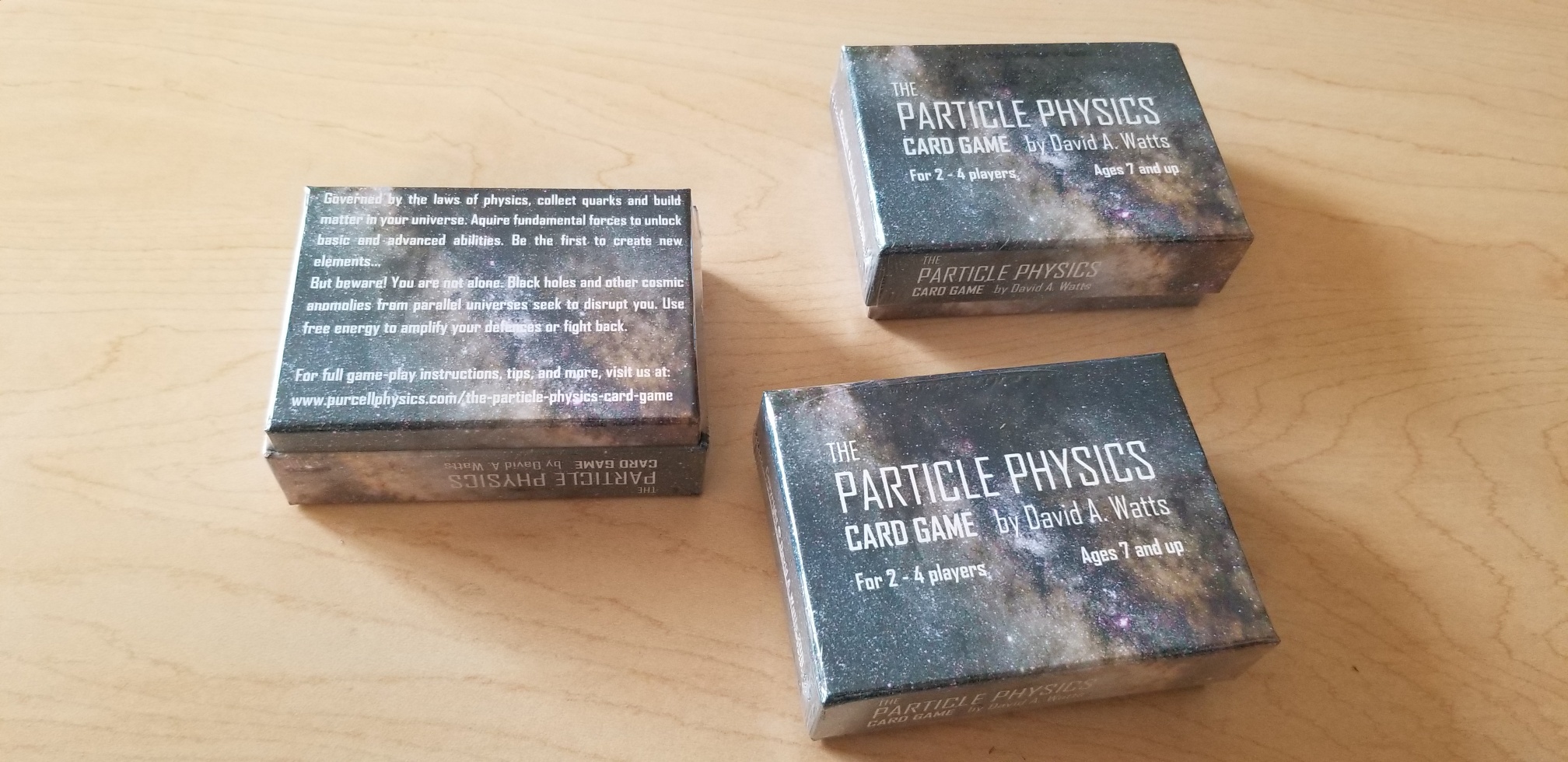 Look what the Universe brought me today! – The Particle Physics Card Game