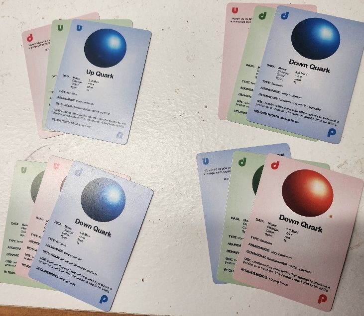Game Play Variations – The Particle Physics Card Game